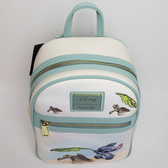 Loungefly | Bags | Loungefly Stitch Turtles Mini Backpack Coin Purse ...